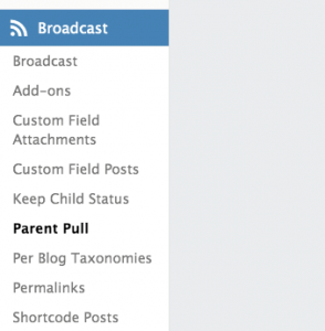 On-Demand Content Syndication with Broadcast Parent Pull | Broadcast