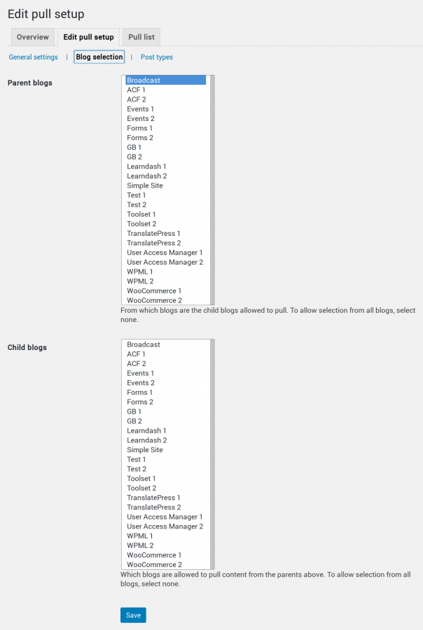 Parent Pull | Broadcast